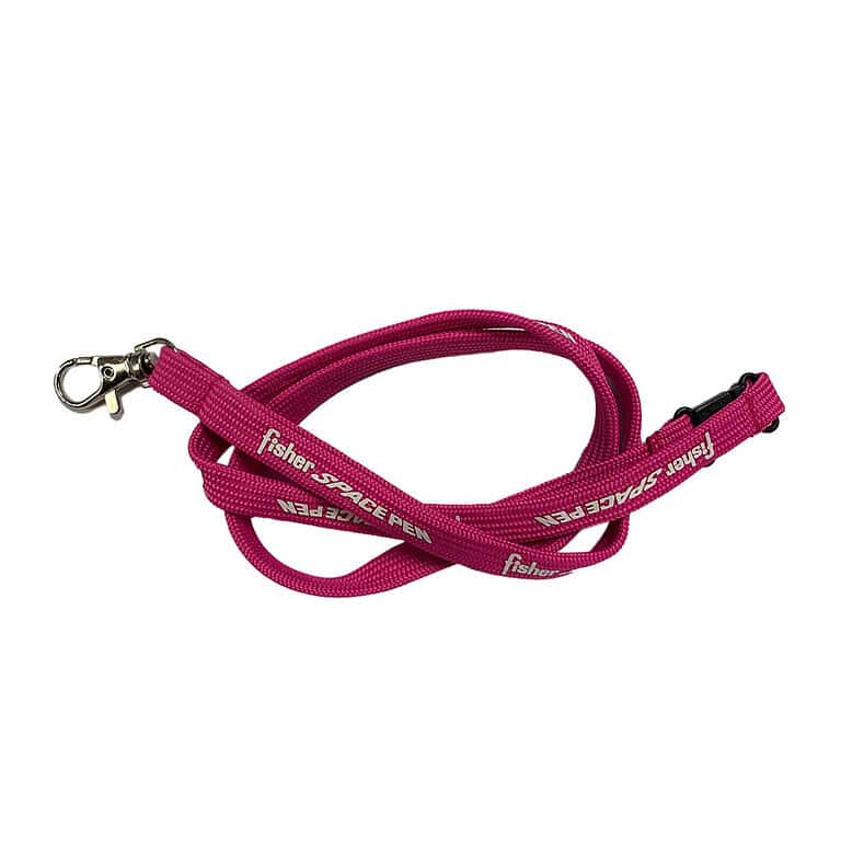 FISHER LOGO PINK LANYARD – flanyard-pk | Fisher Space Pen