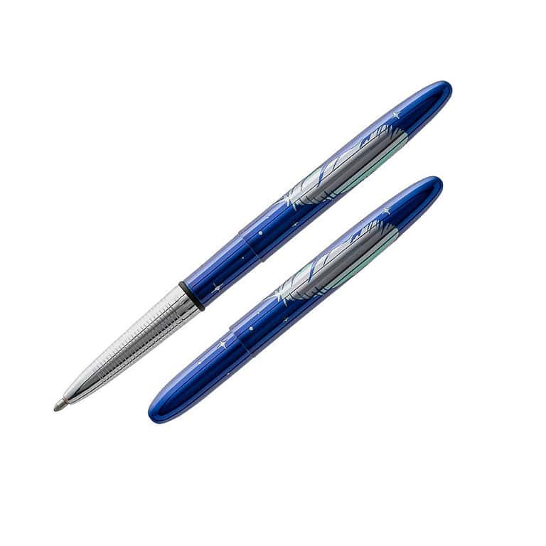 BULLET SPACE PEN - BLUE MOON WITH BLUE ORIGIN FEATHER LOGO - f400bb/fs ...